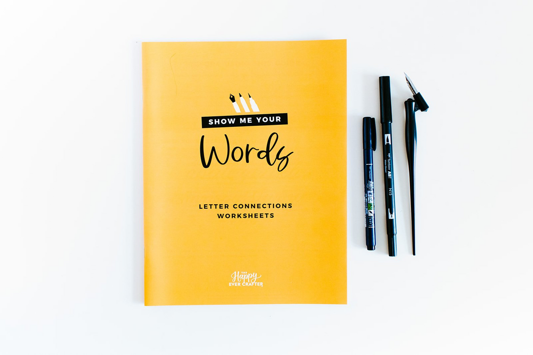 Calligraphy Workbooks – The Happy Ever Crafter Inc.